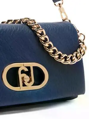 Liu Jo Logo-plaque Chain-strap Shoulder Bag - Blue