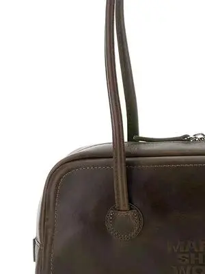 MARGESHERWOOD Soft Pull-up Leather Shoulder Bag - Brown