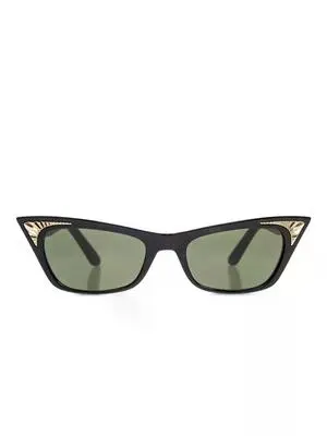 Valentino Garavani Cat-eye Frame Sunglasses - Black