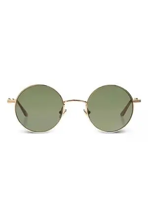 Valentino Garavani Round-frame Sunglasses - Gold