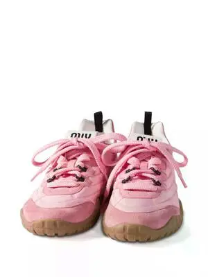 Miu Miu Tyre Sneakers - Pink
