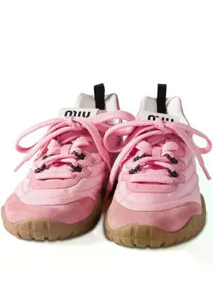 Miu Miu Tyre Sneakers - Pink