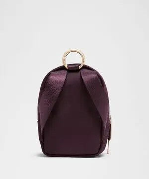 Lululemon Everywhere Backpack Nano - Goodnight Plum/black Plum/blissful Pink/gold
