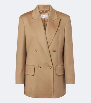 Max Mara Olimpia Camel Hair Blazer - Beige