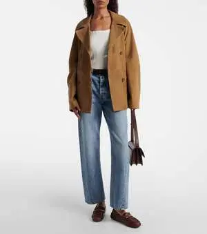 TOD'S Gommino Fringed Leather Driving Shoes - Brown