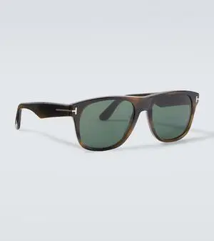 TOM FORD Marlon Square Sunglasses - Brown
