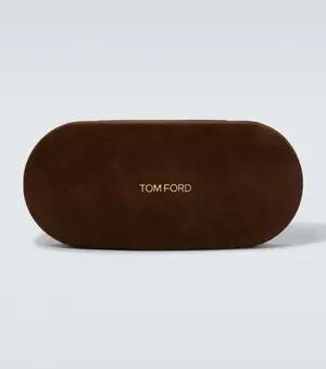 TOM FORD Marlon Square Sunglasses - Brown