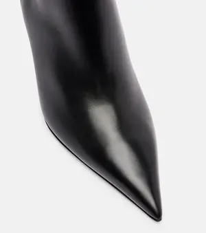 TOM FORD Julianne 85 Leather Ankle Boots