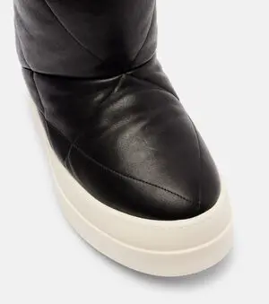 Rick Owens Mega Bumper Lunar Leather Boots