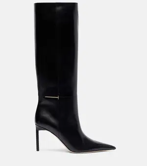 TOM FORD Julianne 85 Leather Knee-high Boots