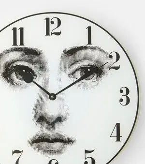 FORNASETTI Viso Clock - Multicoloured