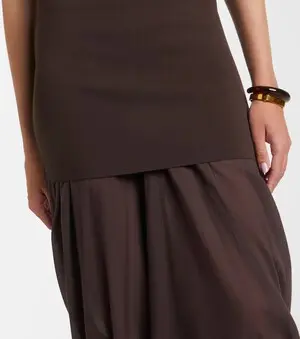 TOTEME Cocoon Jersey Midi Dress