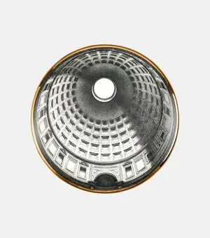 FORNASETTI Cupola Pantheon Plate - White
