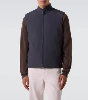 TOD'S Technical Vest - Grey