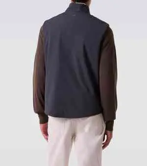 TOD'S Technical Vest - Grey