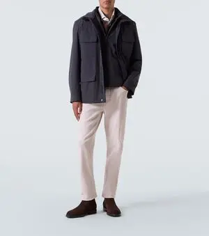 TOD'S Technical Vest With Zip-up Front
