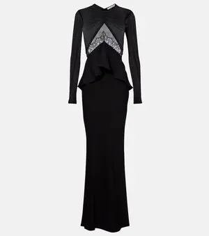 Christopher Esber Lace-trimmed Gown