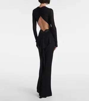 Christopher Esber Lace-trimmed Gown