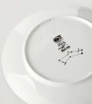FORNASETTI Tema E Variazioni N.350 Gemini Wall Plate - Black