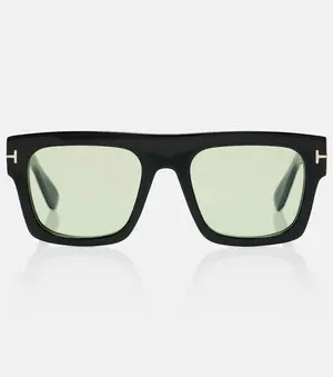 TOM FORD Fausto Square Sunglasses - Black