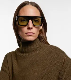 TOM FORD Fausto Square Sunglasses - Black