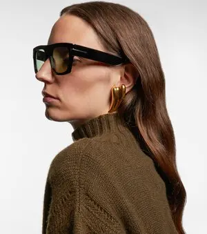 TOM FORD Fausto Square Sunglasses - Black