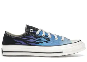 CONVERSE Chuck 70 Low Fire Sneakers - Black/blue/cobalt Blue