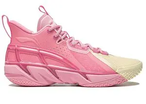 LI-NING Badfive 4in Sneakers - Pink/beige