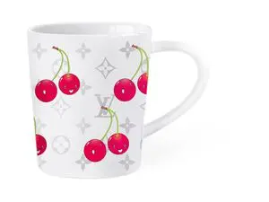 LOUIS VUITTON X Takashi Murakami Cherry Mug - White Monogram