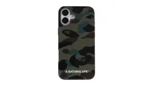 A BATHING APE 1st Camo Iphone 16 Plus Case - Green