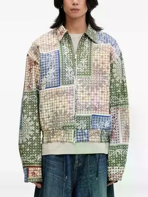 Rhude Patchwork Zip-up Jacket
