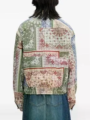 Rhude Patchwork Zip-up Jacket
