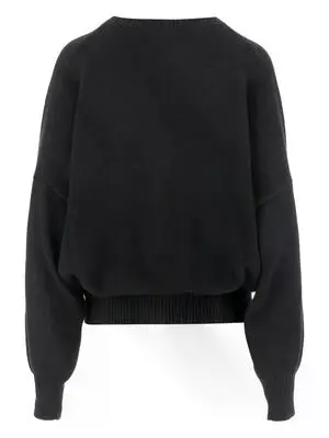 Khaite Wolfe Cashmere Sweater - Black
