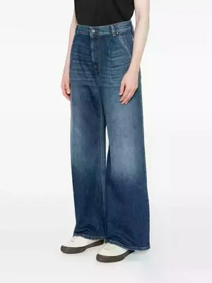 Max Mara Pleated-front Jeans