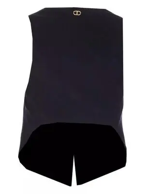TWINSET V-neck Buttoned Waistcoat