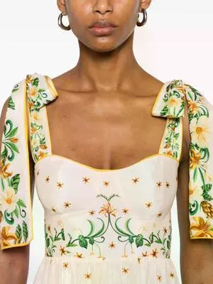 Farm Rio Botanical Beauty Midi Dress