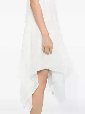 B+AB Square Neck Draped Dress