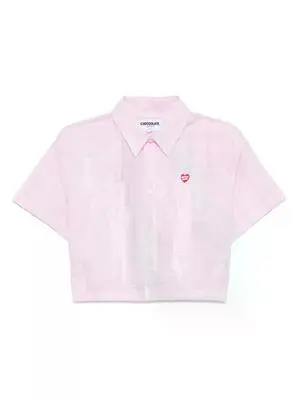 CHOCOOLATE Cropped Shirt Jacket