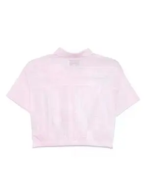 CHOCOOLATE Cropped Shirt Jacket