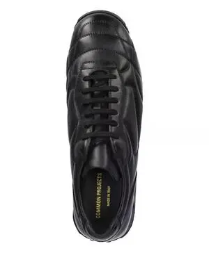 COMMON PROJECTS Soccer Leather Sneakers - Black