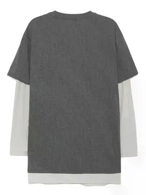 TOUT A COUP Layered Long-sleeve T-shirt