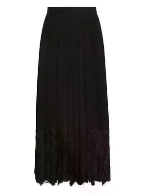Dolce & Gabbana Midi Skirt With Lace Trim