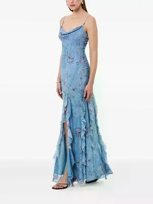 NICHOLAS Kamila Floral-print Maxi Dress