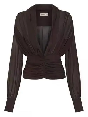 NICHOLAS Jacqueline Pleated-gathered Top