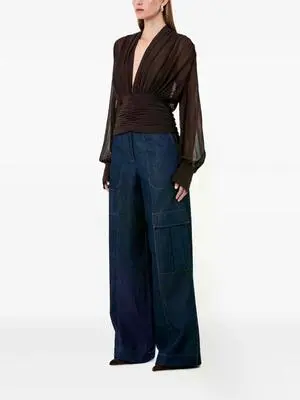 NICHOLAS Jacqueline Pleated-gathered Top