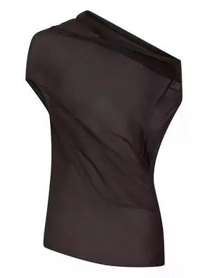 NICHOLAS Ryanne Asymmetrical Draped Top