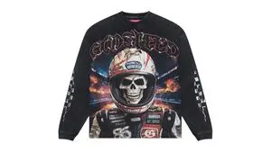 GODSPEED Racer Goldie Long Sleeve T-shirt - Wash Gray