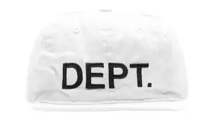 GALLERY DEPT. Logo Embroidered Cap - White