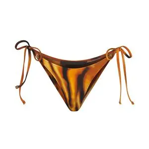 SKIMS X Roberto Cavalli Dipped Tie Bikini Bottom - Tiger Face Print
