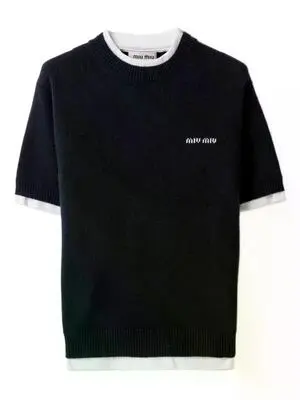 Miu Miu Layered T-shirts For Women
